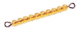 Amazon.com: Montessori Golden Bead Ten Bars Set of 45: Toys & Games
