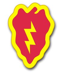 Amazon.com: US Army 25th Infantry Division Patch Decal Sticker 3.8": Automotive