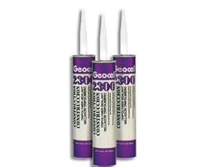 Amazon.com: Geocel 2300 Construction Tripolymer Sealant - Brown ...