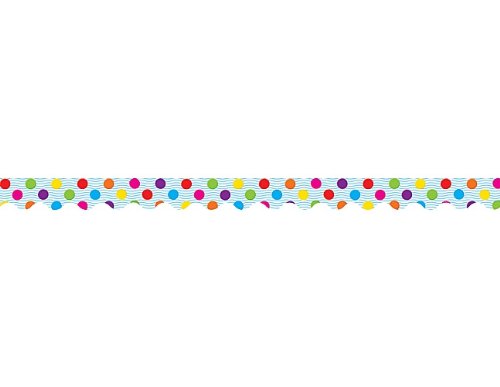 Teacher Created Resources Multicolor Polka Dots Border Trim, Multi ...