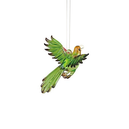 Tropical Bird Christmas Ornaments