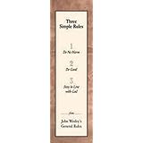 Three Simple Rules: A Wesleyan Way of Living: Rueben P. Job: 9780687649662: Amazon.com: Books