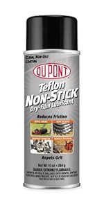 Amazon.com: DuPont Teflon Non-Stick Dry-Film Lubricant Aerosol Spray, 10 Oz.: Sports & Outdoors