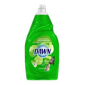 Amazon.com: Dawn Ultra Antibacterial Hand Soap Dishwashing Liquid, Green, Apple Blossom Scent ...