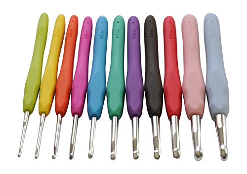 Crochet Hook Kit W Our 12 Best Crochet Hooks Set Ergonomic Handle EXCEPTIONAL COMFORT Perfect crochet-hook-kit-w-our-12-best-crochet-hooks-set-ergonomic-handle-exceptional-comfort-perfect