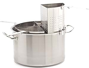 Amazon.com: Professional Pasta Cooker Set of 6pcs Includes 24 Quart Pot w/ Lid and 4 Insert ...