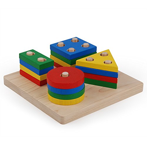 Lakeshore Color Rings Sorting Board Toys Games Games Stacking Games