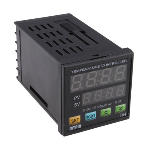 MYPIN® TA4-SNR+K Thermocouple SNR PID Dual Digital Display Temperature Controller Dual Type-K ...