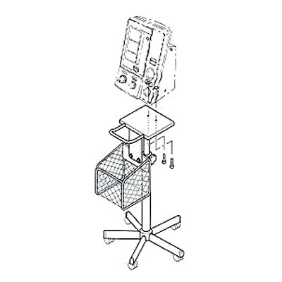 Omron-HEM-907-STAND Stand for HEM-907 / HEM-907XL | Omron Blood Pressure Monitor