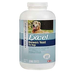 Amazon.com : Excel Brewers Yeast for Dogs Mega-Tabs, 216-Count : Pet ...