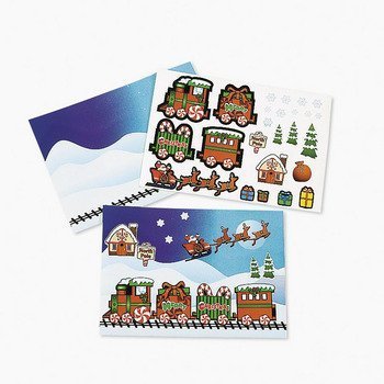 Polar Express Train Craft for Preschool or Kindergarten