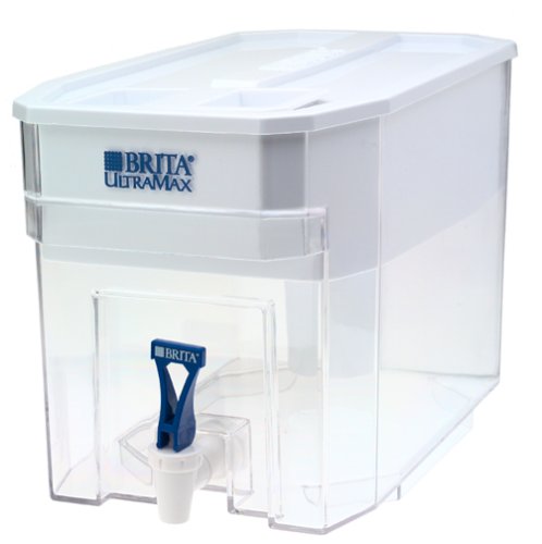 Brita Ultramax Water Filter Dispenser, 18 cups - White Hardware ...