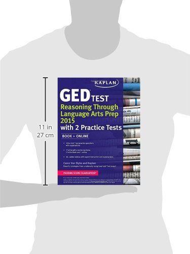 Kaplan GED Test Reasoning Through Language Arts Prep 2015 Book Kaplan GED Test Reasoning Through Language Arts Prep 2015 Book