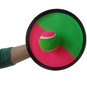 Amazon.com : Velcro Ball and Catch Game - Toss and Catch Sports Game ...
