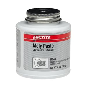 Loctite 51084 8oz Moly-Paste Low Friction Lube in Brush Top Can: Industrial Greases: Amazon.com ...