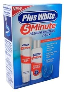 Amazon.com : Plus White 5-Minute Premier Whitening System : Tooth ...