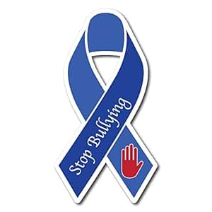 Amazon.com: Stop Bullying Awareness Ribbon Sticker/Decal: Automotive