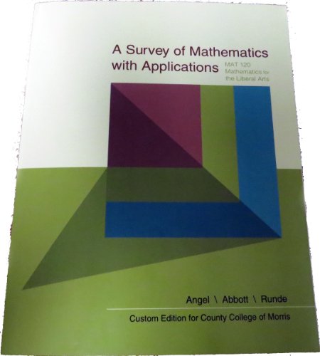 A Survey Of Mathematics With Applications 11th Edition Pdf