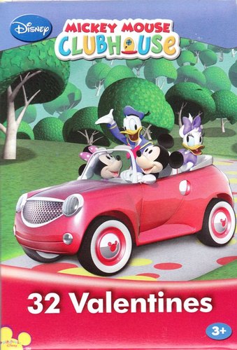 Amazon.com: Mickey Mouse Clubhouse Valentine Cards Box of (32) Pack ...