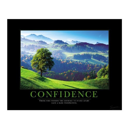 Confidence Tree Motivational Poster - FindGift.com
