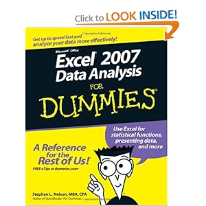 Excel 2007 Data Analysis For Dummies online - Shane1244macchi's blog