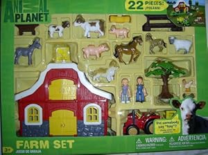 Amazon.com: Animal Planet Farm Set 22 Pieces: Toys & Games