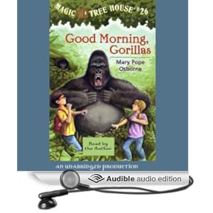 Amazon.com: Magic Tree House, Book 26: Good Morning, Gorillas (Audible ...