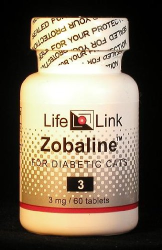 ZobalineTM for Diabetic Cats 3 Mg X 60 Tabs Sugarblockerz ZobalineTM for Diabetic Cats 3 Mg X 60 Tabs Sugarblockerz