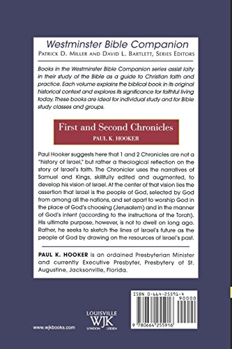 First and Second Chronicles (Westminster Bible Companion) - Want It All