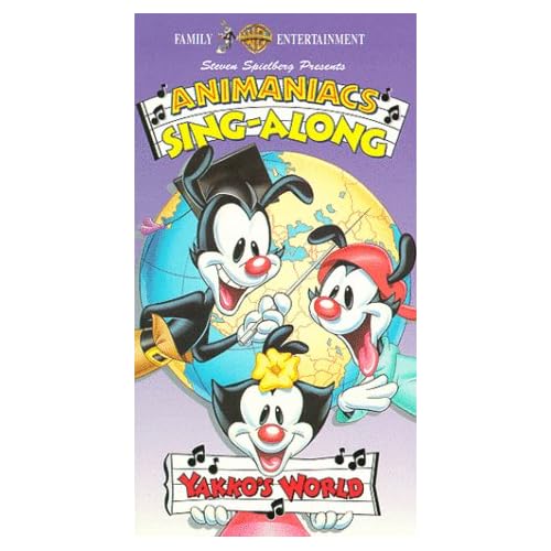 Amazon.com: Animaniacs Sing-Along: Yakko's World [VHS]: Rob Paulsen, Jess Harnell, Tress ...