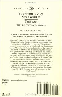 Tristan: With the Surviving Fragments of the 'Tristran of Thomas' (Penguin Classics): Gottfried ...