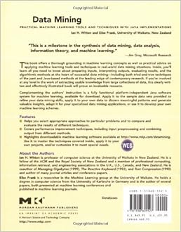 Data Mining: Practical Machine Learning Tools and Techniques with Java Implementations (The ...