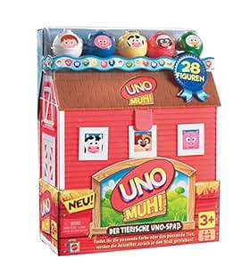 Amazon.com: UNO Moo Farm Animal Matching Game: Toys & Games