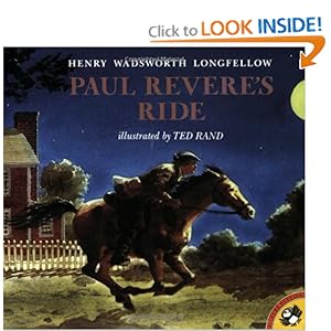 Poem #53: The Midnight Ride of Paul Revere by Henry Wadsworth ...