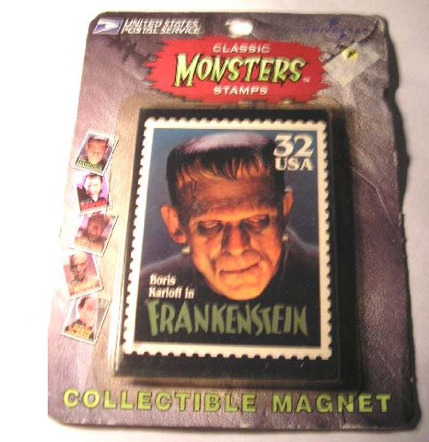 Boris Karloff as Frankenstein Stamp Magnet @ niftywarehouse.com ...