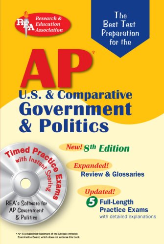 AP Government & Politics w/CD-ROM (REA) - The Best Test Prep: 8th ...