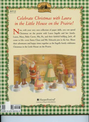 My Book of Little House Christmas Paper Dolls: Christmas on the Prairie ...