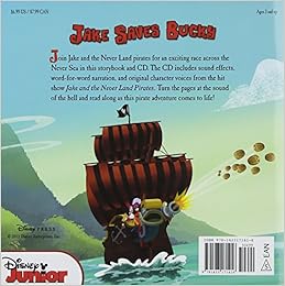 Jake and the Never Land Pirates Read-Along Storybook and CD: Jake Saves ...