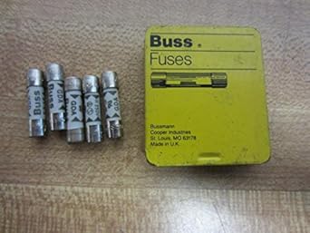 Bussmann GDA-3.15A Buss Fuse 3.15A 250V GDA315A (Pack of 5): Amazon.com: Industrial & Scientific