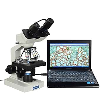 SALE! OMAX 40X-2500X Lab Binocular Compound LED Microscope - Best Microscopes 2016B