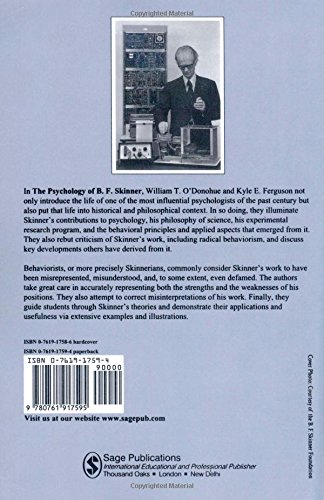 The Psychology of B F Skinner - Want It All