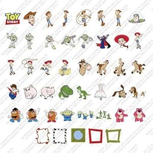 Amazon.com: Provo Craft Cricut Disney Toy Story Shapes Cartridge