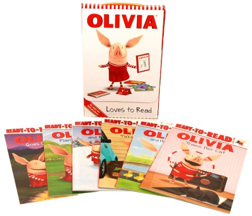 OLIVIA Loves to Read: Olivia Trains Her Cat; Olivia and Her Ducklings ...