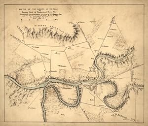 Amazon.com: 1863 Civil War Vintage Map of Cumberland River, KY & TN ...