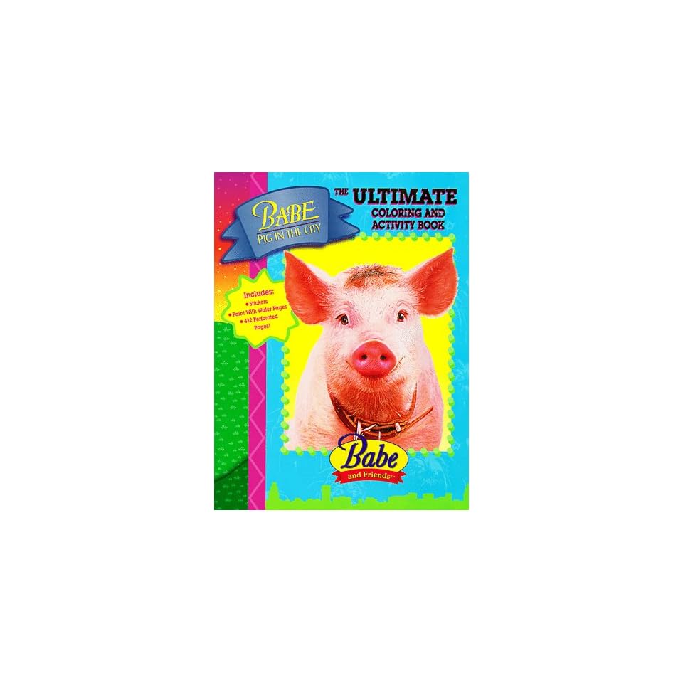 Babe the pig coloring pages