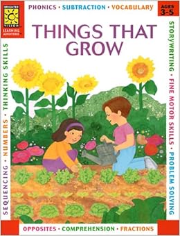 Amazon.com: Things That Grow (Learning Adventures Preschool ...