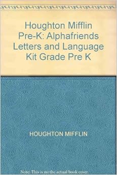 Amazon.com: Houghton Mifflin Pre-K: Alphafriends Letters and Language Kit Grade Pre K ...