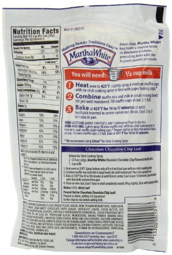 Martha White Muffin Mix Chocolate Chocolate Chip 7 4 Ounce Packages martha-white-muffin-mix-chocolate-chocolate-chip-7-4-ounce-packages