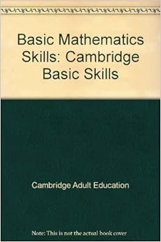Basic Mathematics Skills (Cambridge Basic Skills): Cambridge Adult ...