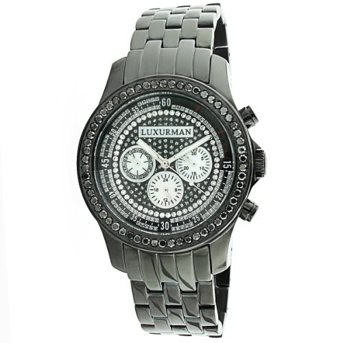 Black Diamond Watches for Men by LUXURMAN 2.25ct « Buy Watch Online